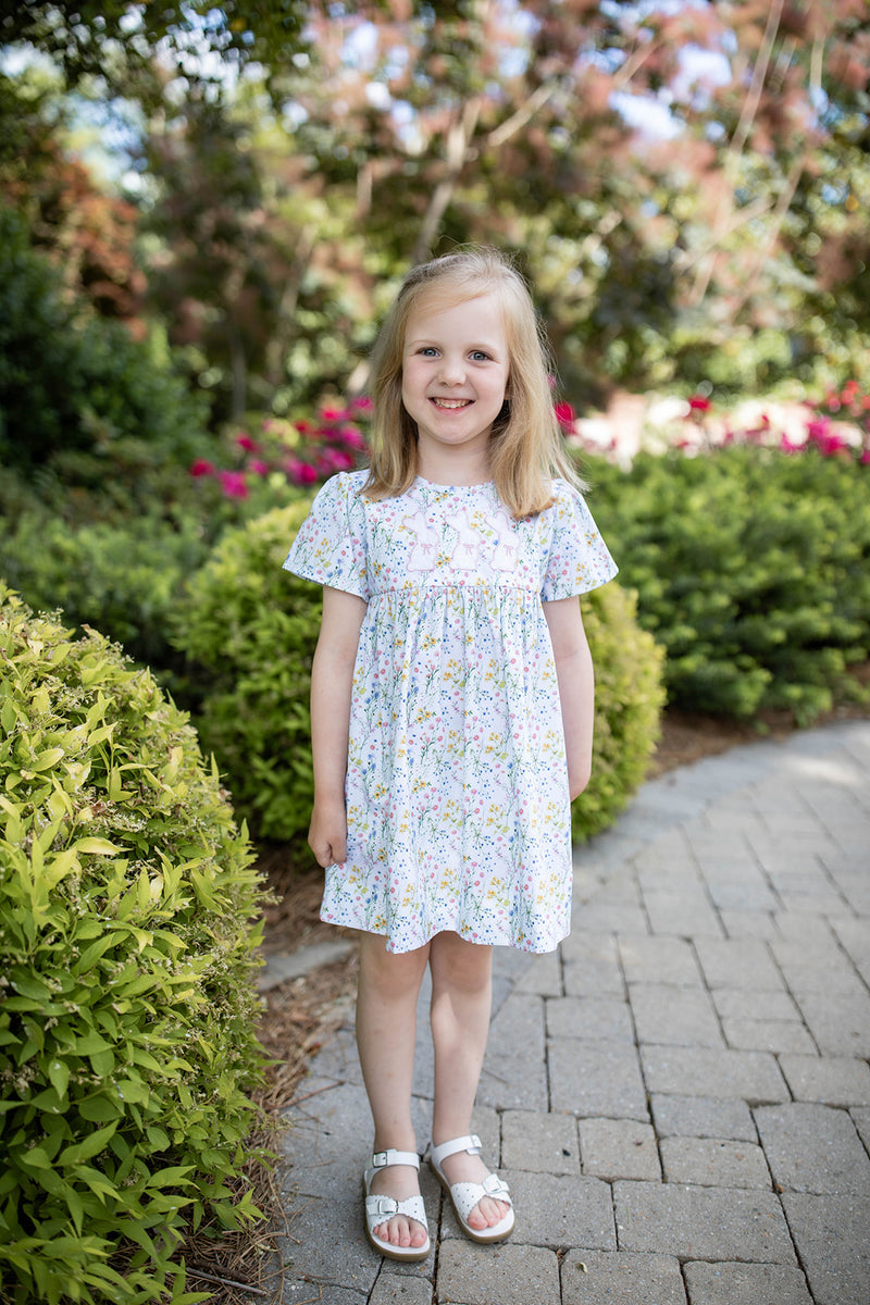 Bunny Applique Dress – Grace & James Kids